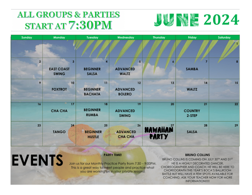 Calendar - Boca Raton