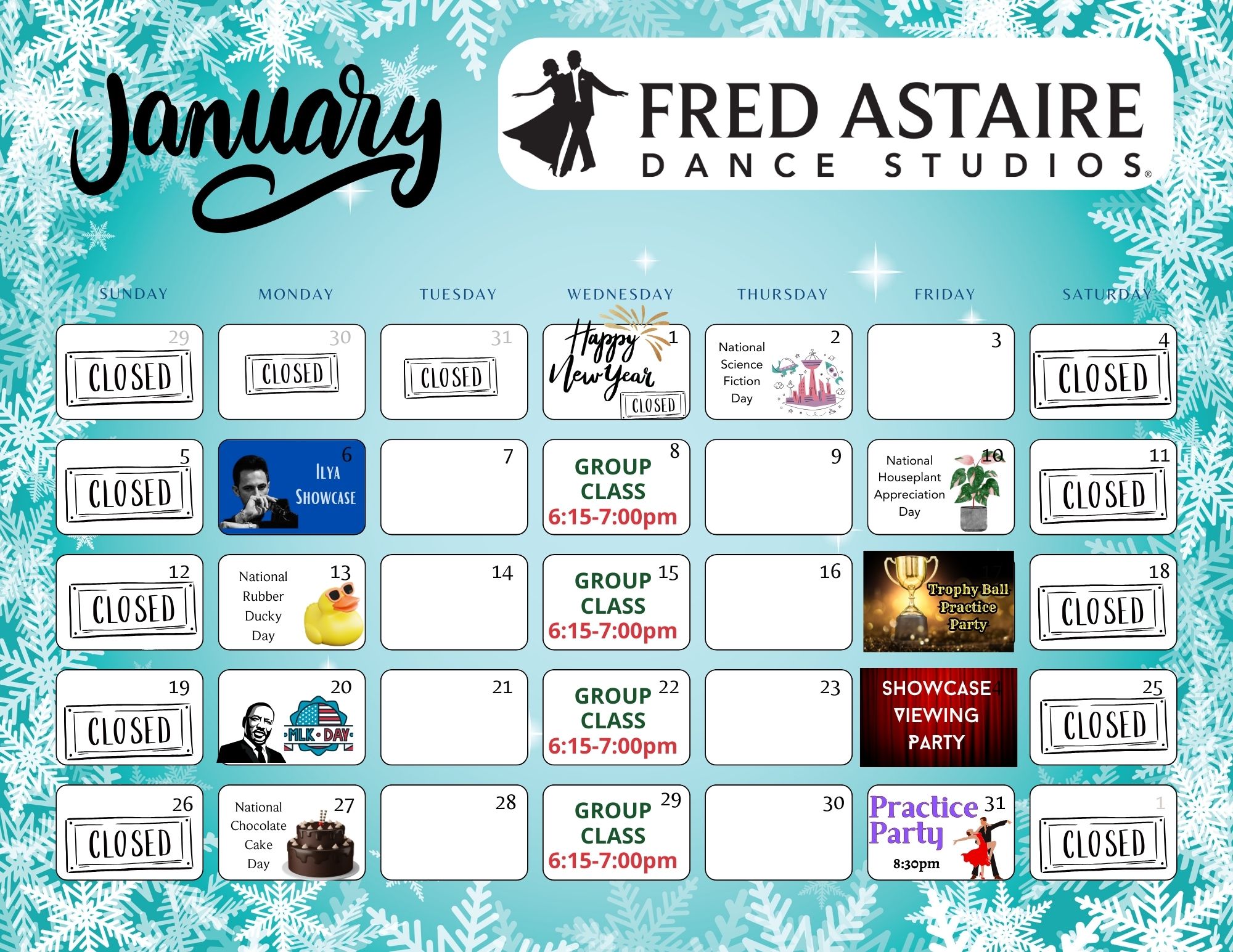 Our Dance Calendar - Brewster