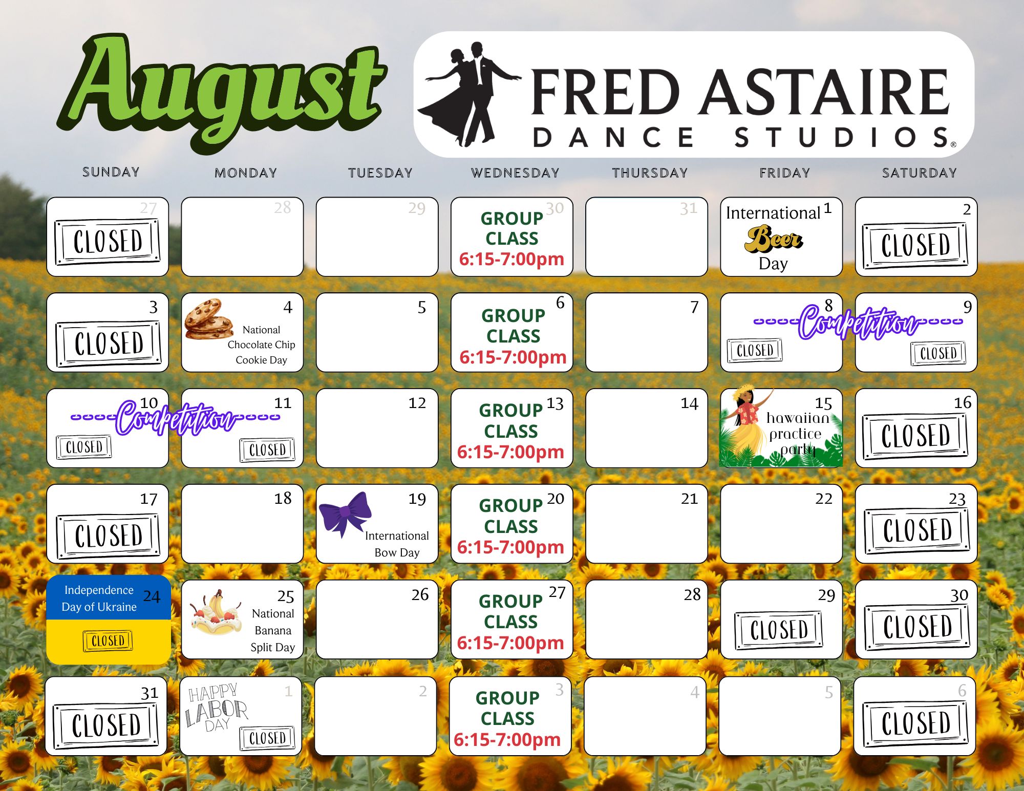 Our Dance Calendar - Brewster