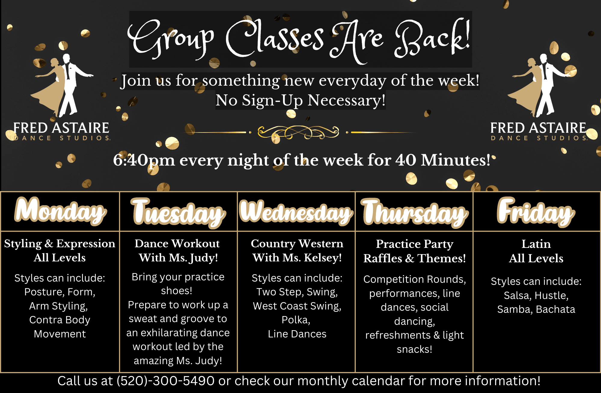 Our Dance Calendar - Glenn Heights