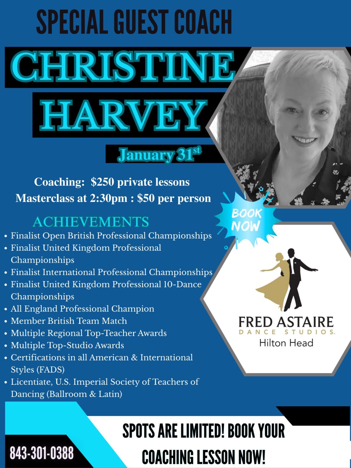Coaching Day and Masterclass featuring Guest Coach Christine Harvey ...