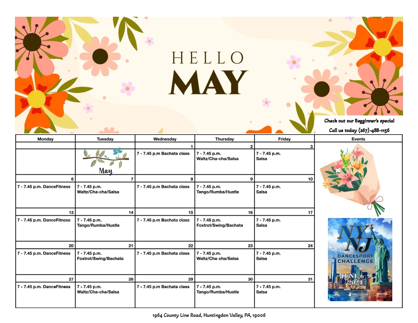 Fred Astaire Dance: Ballroom & Social Dance Calendar