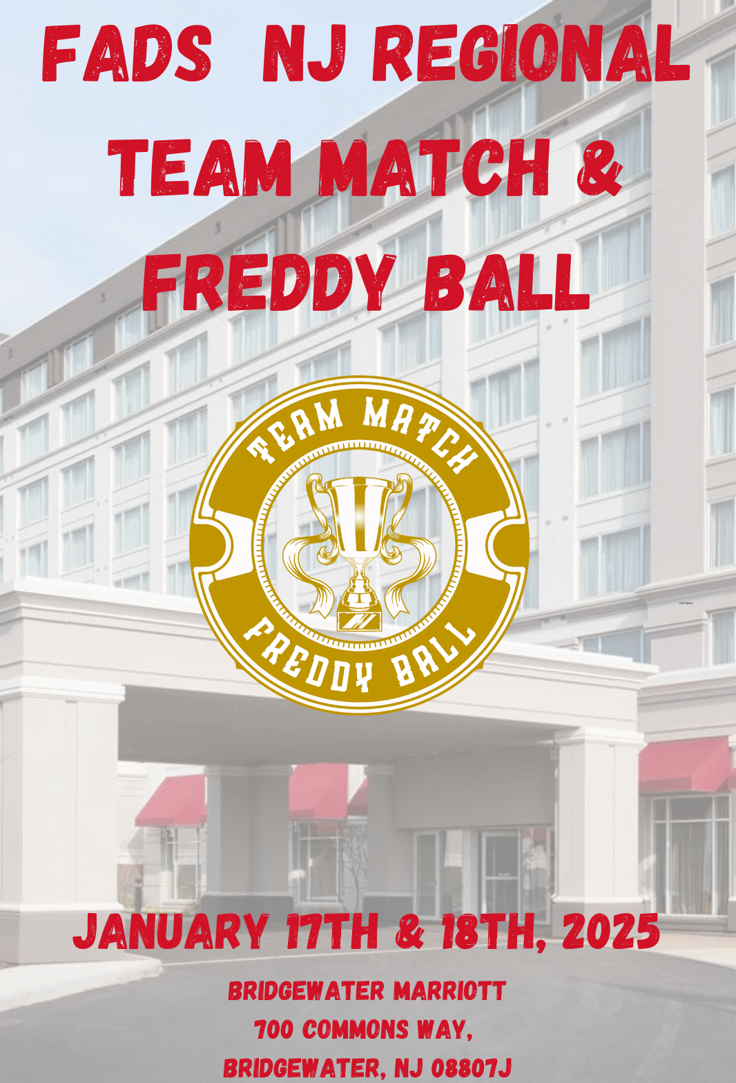 Team Match/Freddy Ball 2025 - New Jersey Region