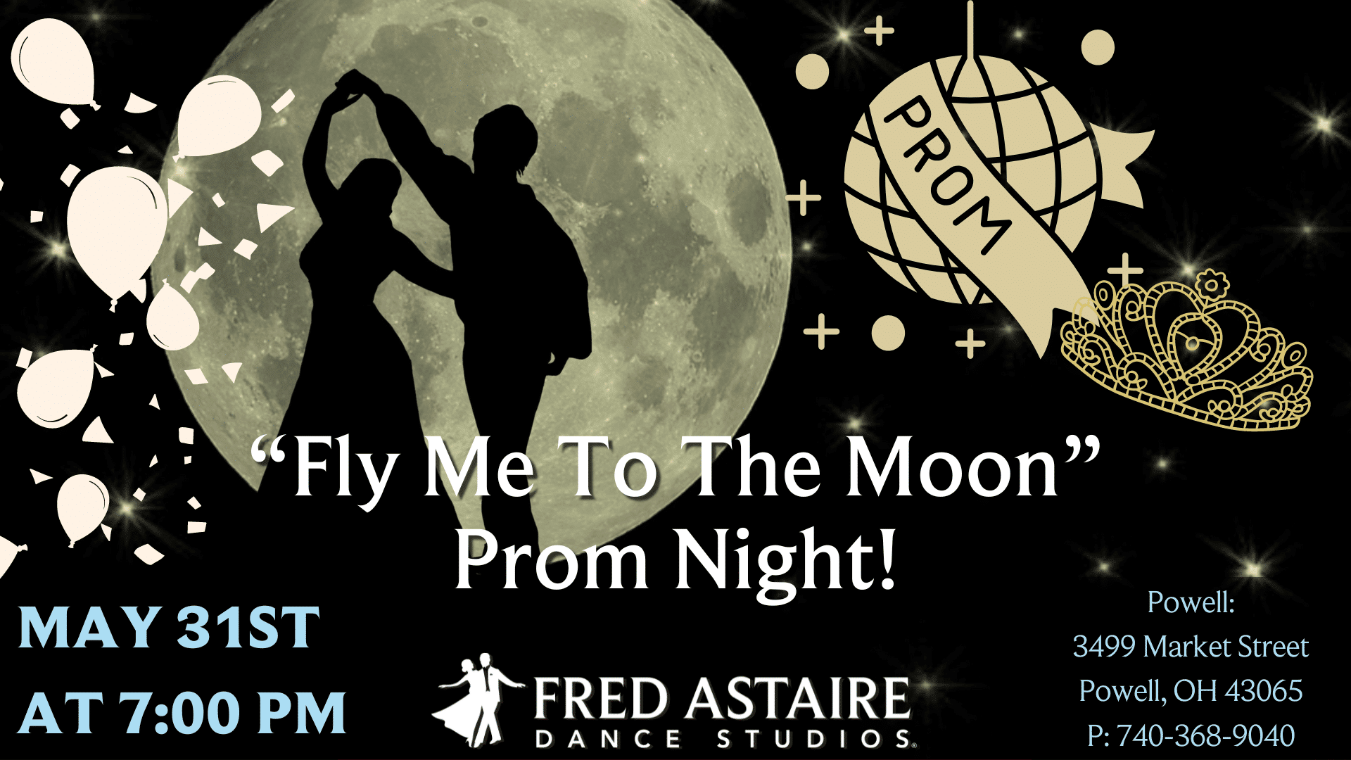 Fly Me Too The Moon Prom Night - Pickerington