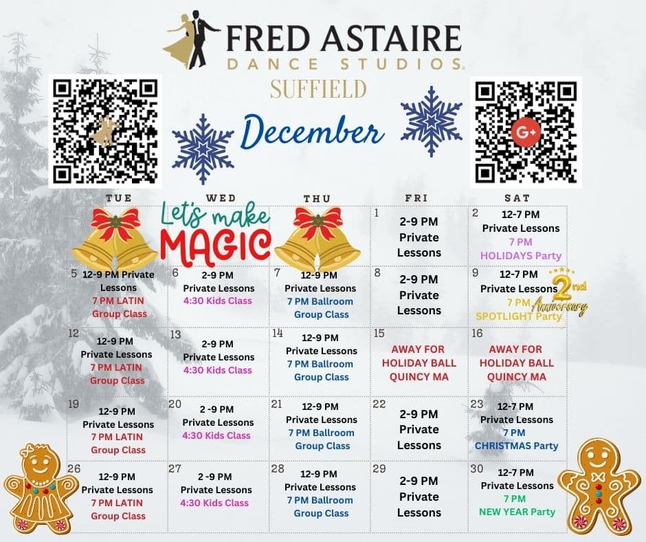 Our Dance Calendar - Suffield