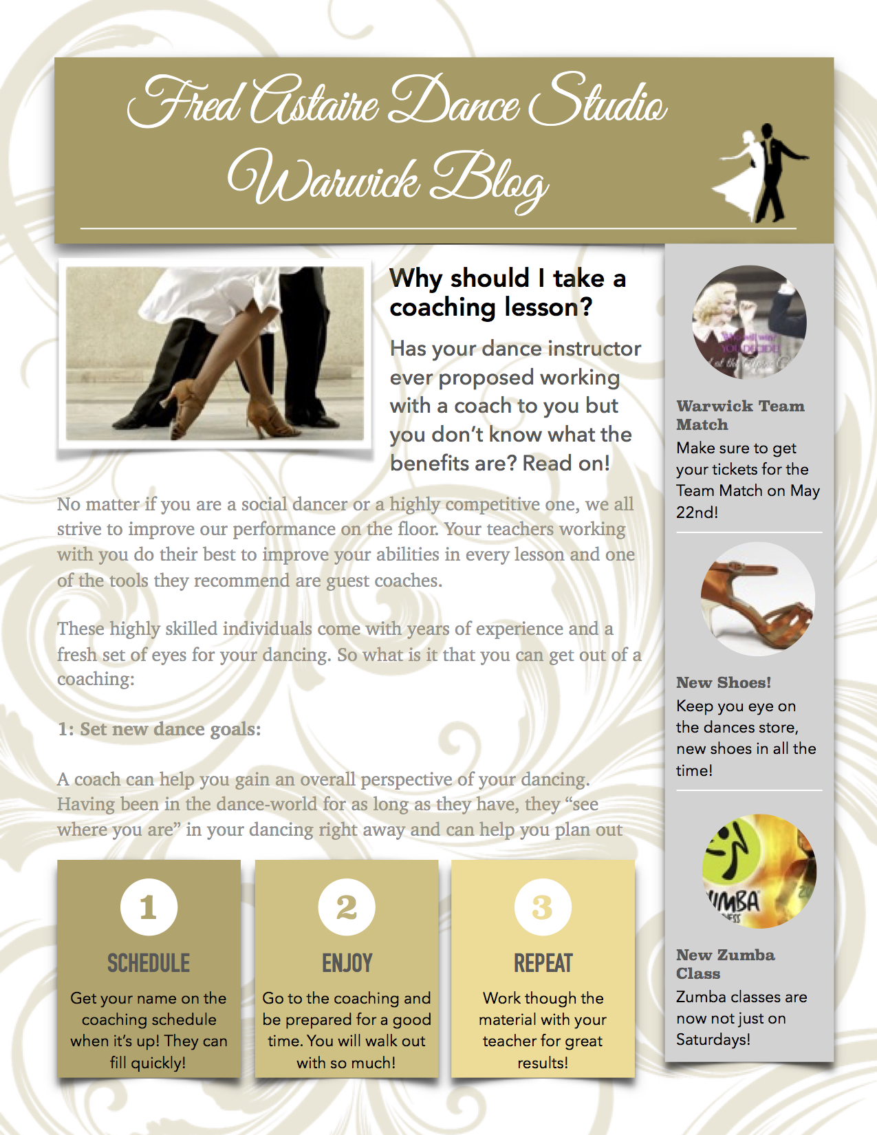 Why should I take coaching lessons? - Warwick