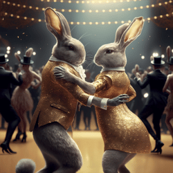 Get Hopping: Rabbits Need Dance Also - Fred Astaire